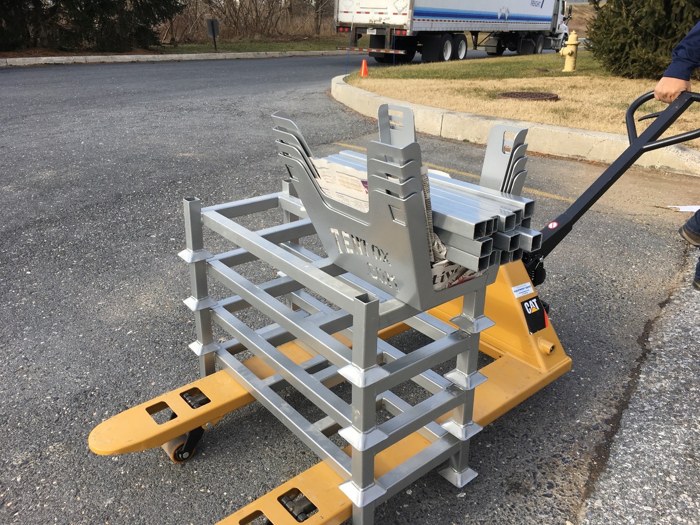OX Rack for Tent Stakes